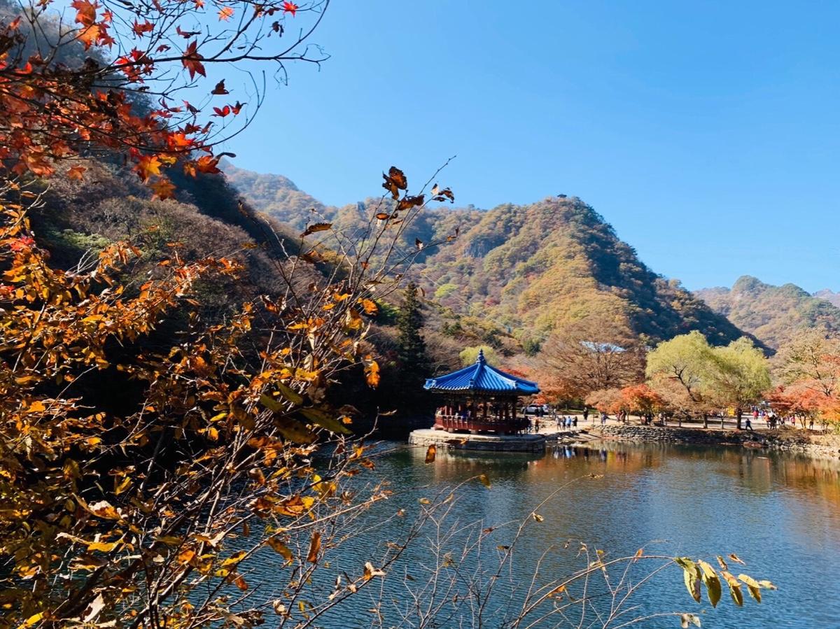 內藏山賞楓 從首爾開了快四個小時才到 是值得的....-泡菜版｜PopDaily 波波黛莉