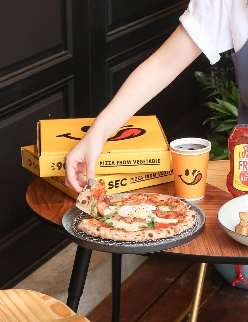 90sec pizza #新開幕 #東區美食 #ㄩㄐ吃忠孝敦化站 九十秒就能吃到-發胖版｜PopDaily 波波黛莉