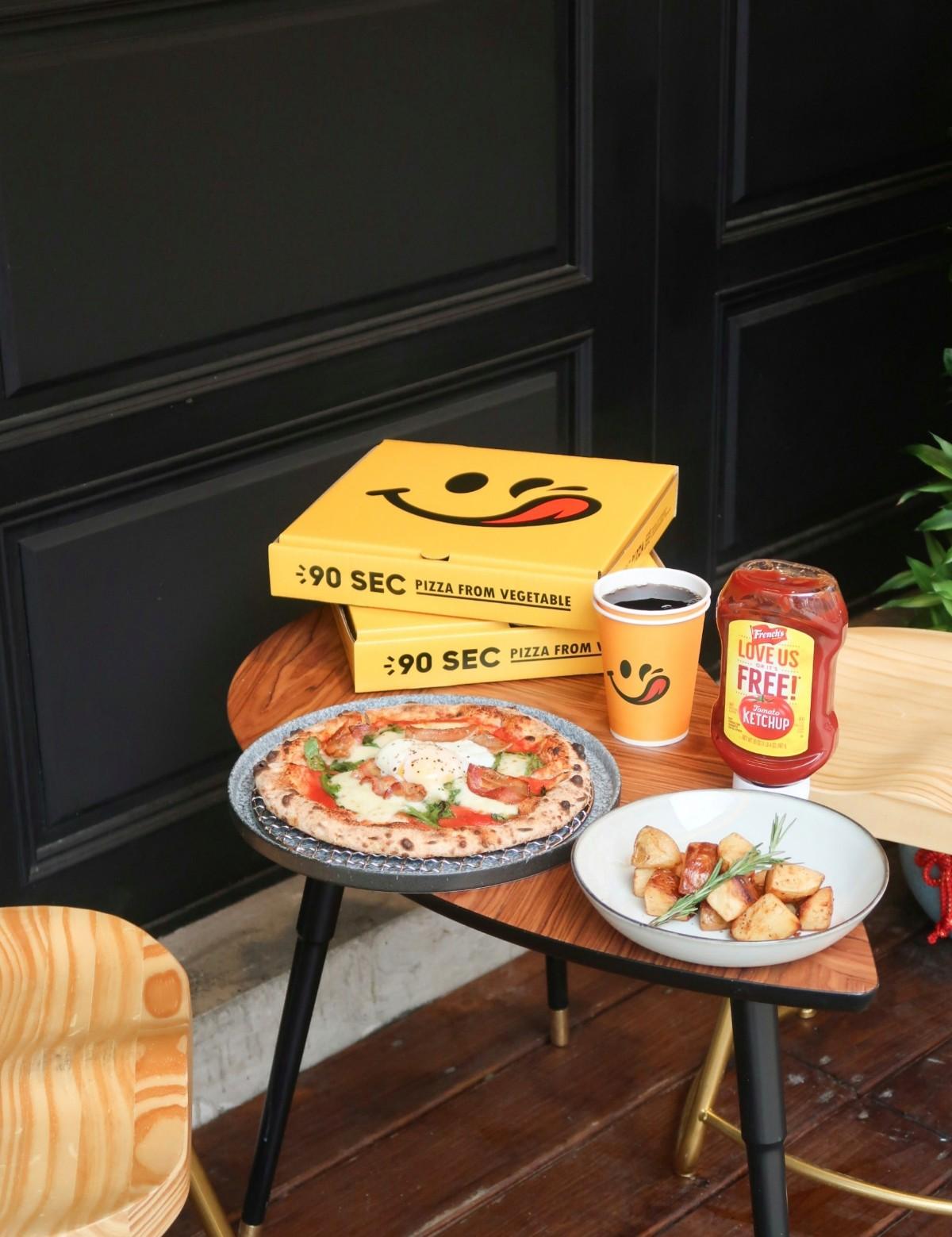 90sec pizza #新開幕 #東區美食 #ㄩㄐ吃忠孝敦化站 九十秒就能吃到-發胖版｜PopDaily 波波黛莉