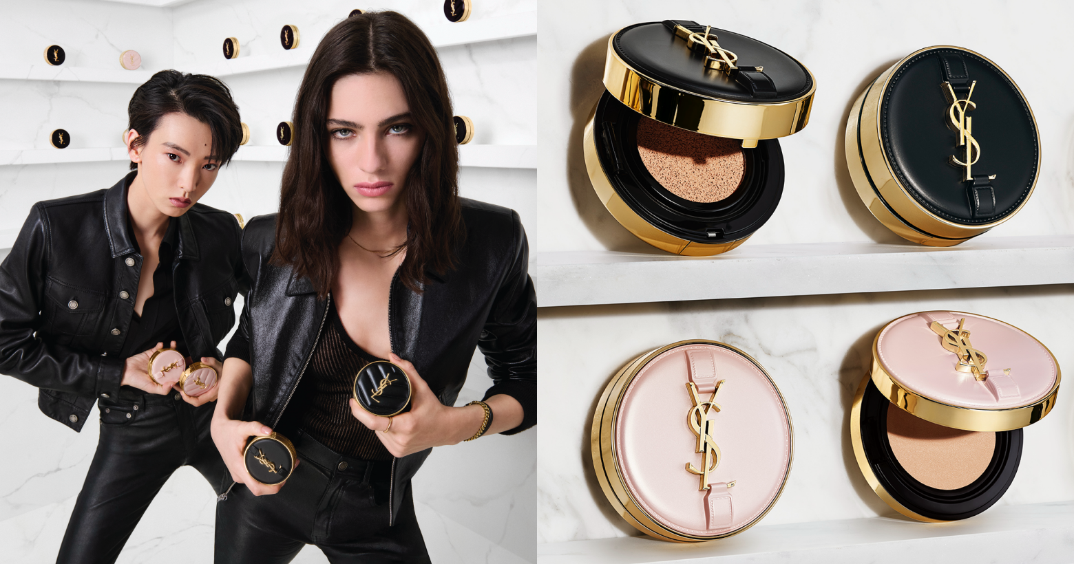 YSL氣墊全新限量高訂金釦版 承襲品牌經典復古浪潮｜PopDaily 波波黛莉