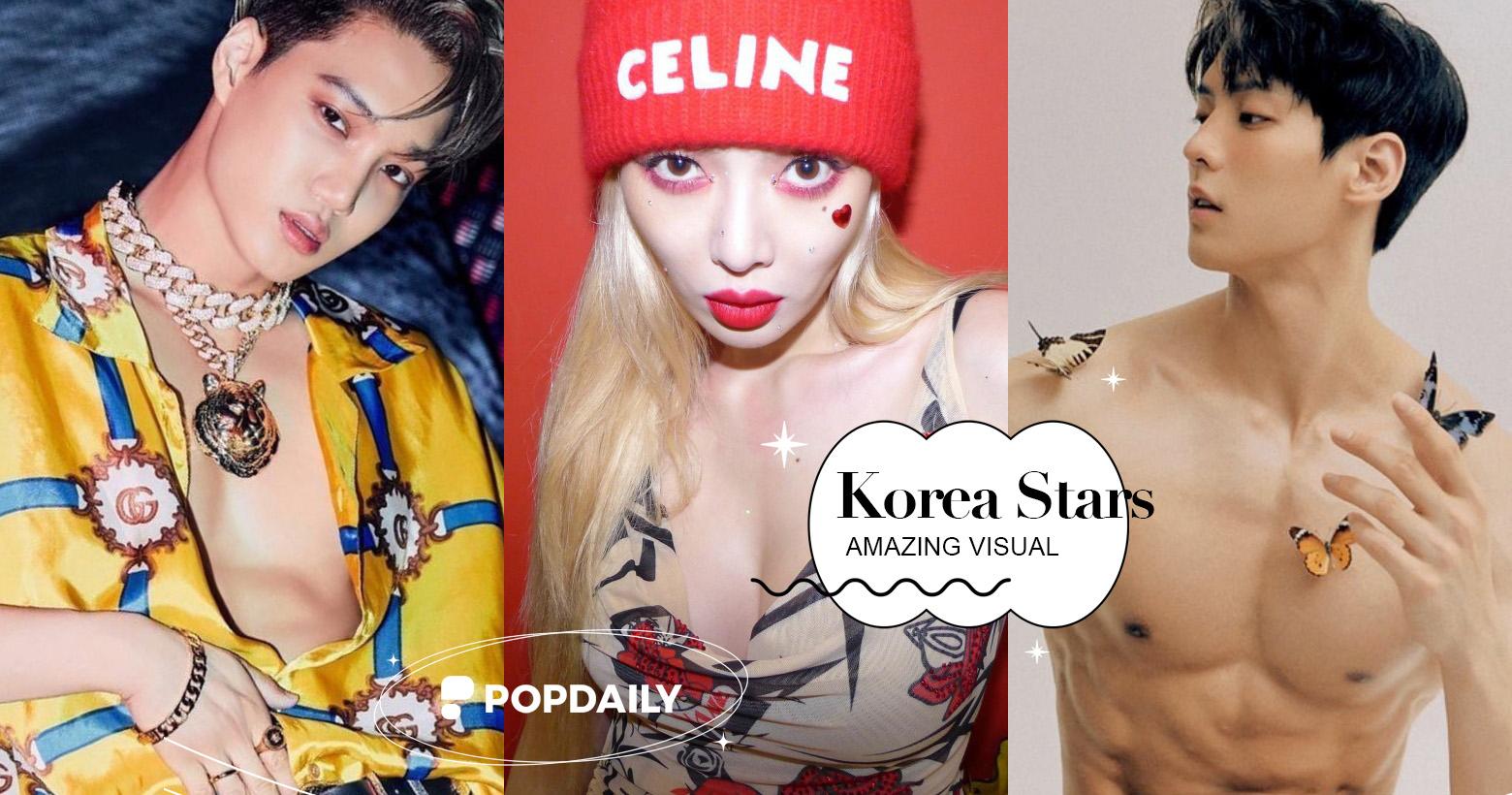 掀翻舞台！韓媒評選「最強視覺身材」韓星TOP10，BTOB旼赫、BTS柾國上榜！｜PopDaily 波波黛莉